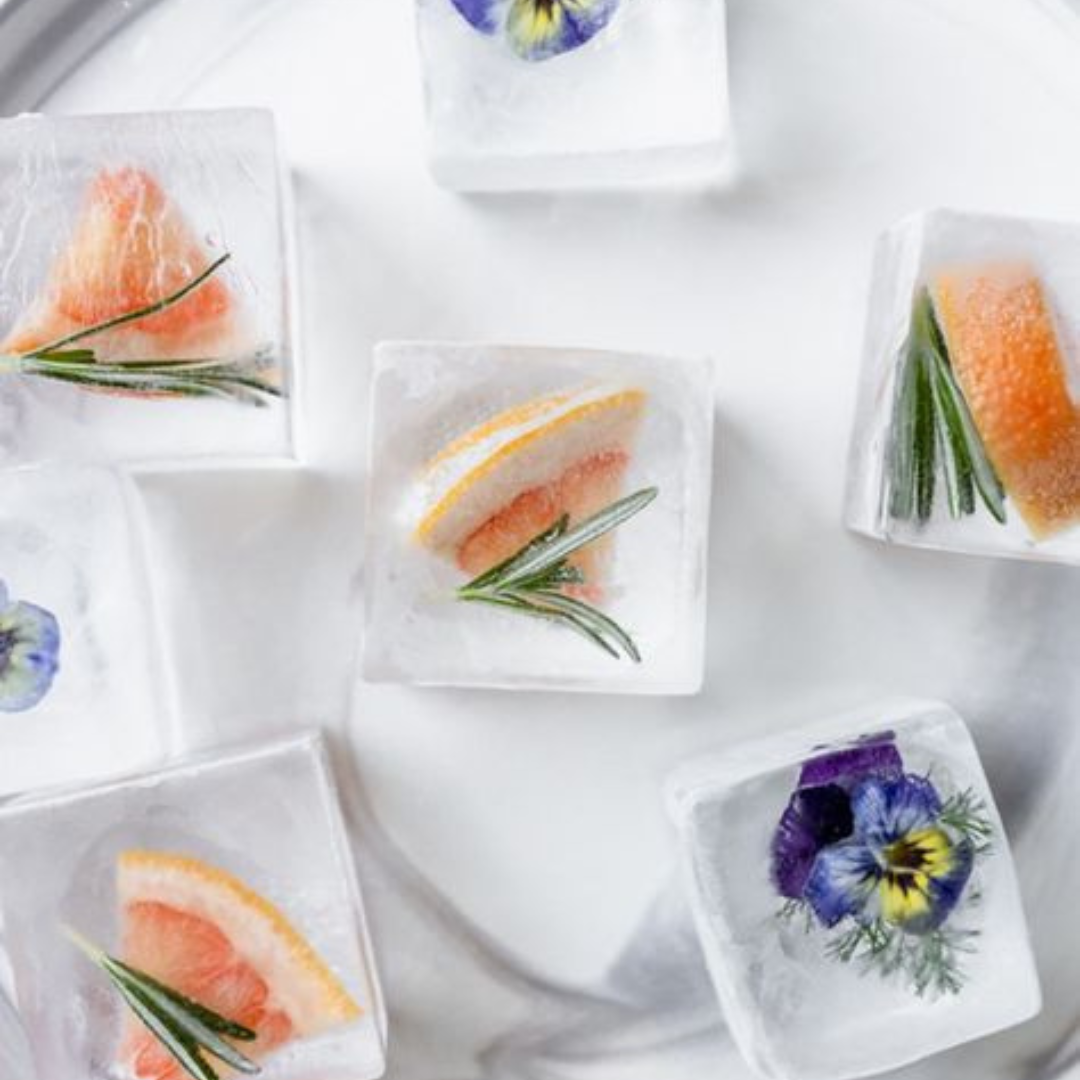 How to Make Botanical Ice Cubes – Tease - Tea Inspired Wellness & Beauty